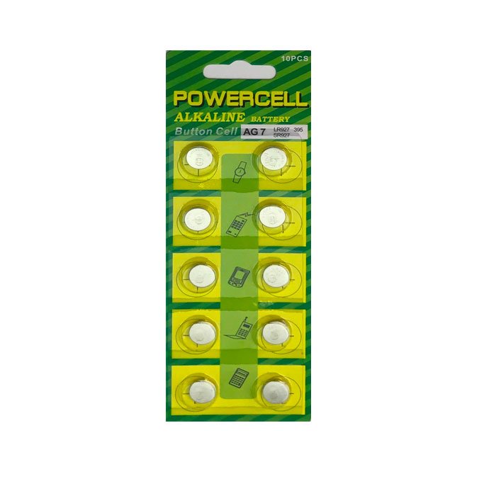 Button cell batteries LR927/AG7 1.5V | Growit Growshop
