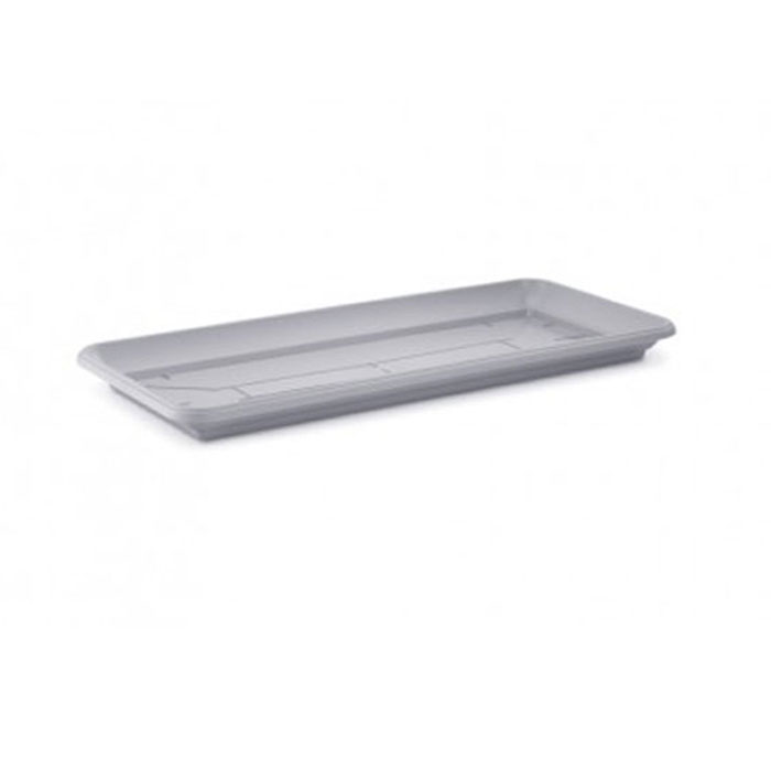 White Granite Saucer for Long Flower pot | Growit Growshop